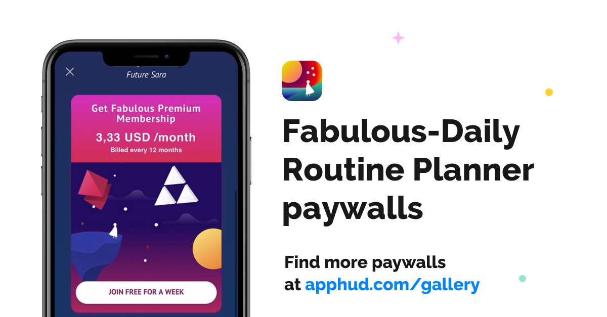 Fabulous-Daily Routine Planner