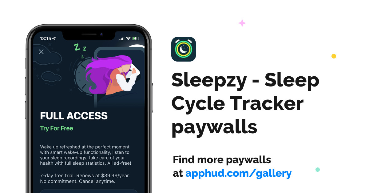 Sleepzy - Sleep Cycle Tracker