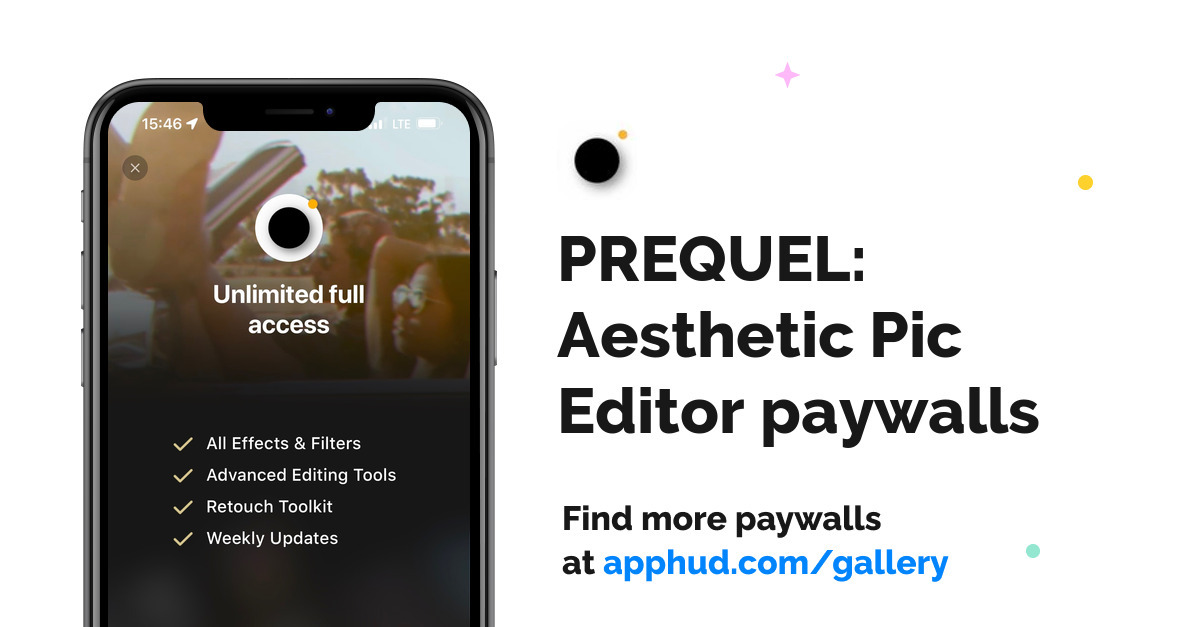 PREQUEL: Aesthetic Pic Editor